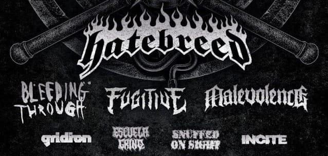 Hatebreed, Bleeding Through, and Fugitive announced for revamped Summer ...