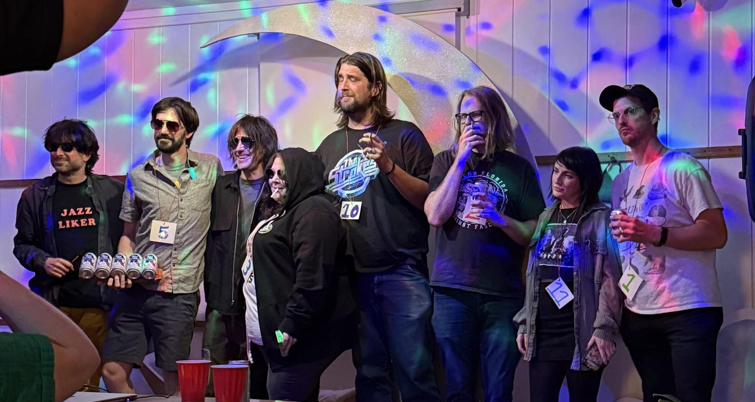 Conor Oberst lost his own lookalike contest, awarded the winner a bag ...