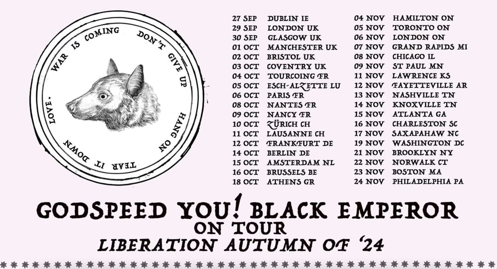 Godspeed You! Black Emperor return with new album, 'NO TITLE AS OF 13 ...