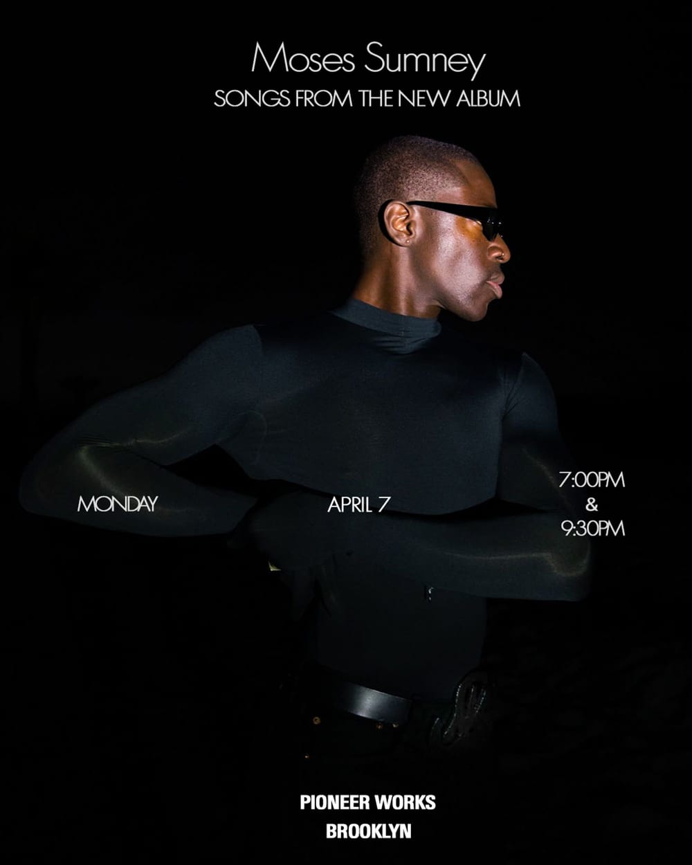 Moses Sumney announces intimate concerts in Brooklyn